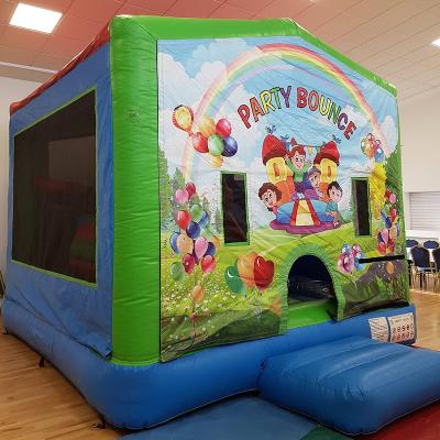 Cina Unisex Piccolo PVC impermeabile gonfiabile Bouncy Jumping Castello Bounce House con scivolo in vendita