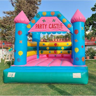China Meisjesfeest Tijd Commercieel Opblaasbare Bouncer House Express Luchtvervoer inbegrepen Te koop