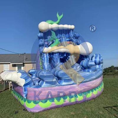 Cina Slide gonfiabili per cortile con piscina in vendita