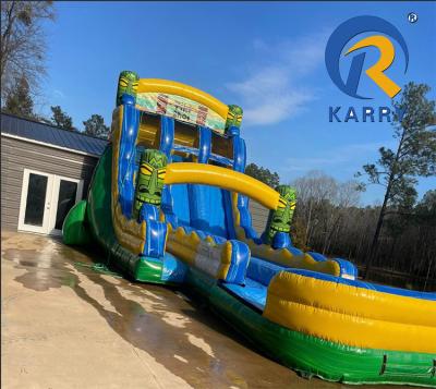 Cina Slide gonfiabili per cortile con piscina in vendita