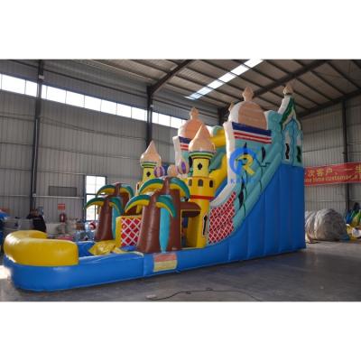 China Gepersonaliseerd digitaal afdrukken logo Bouncy Jump Castle Bouncer voor commerciële Te koop