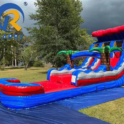 Cina Slide idraulico gonfiabile in bambusa in PVC per adulti e bambini Logo/modello personalizzato in vendita