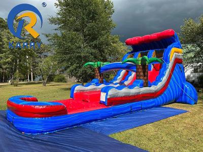 Cina Slide idraulico gonfiabile in bambusa in PVC per adulti e bambini Logo/modello personalizzato in vendita