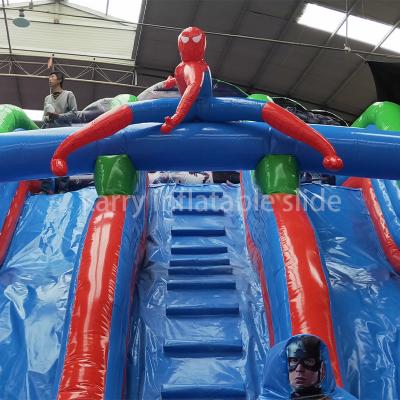Cina Slide idraulico gonfiabile di dimensioni personalizzate per divertimenti all'aperto e parchi di divertimenti in vendita