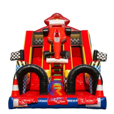 Cina Scalo gonfiabile per bambini con design di auto rossa in vendita