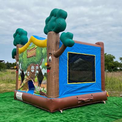 China 14 Jaar Op Geslacht Neutraal PVC opblaasbaar boomhuis Bounce House Kasteel voor commercieel gebruik Te koop