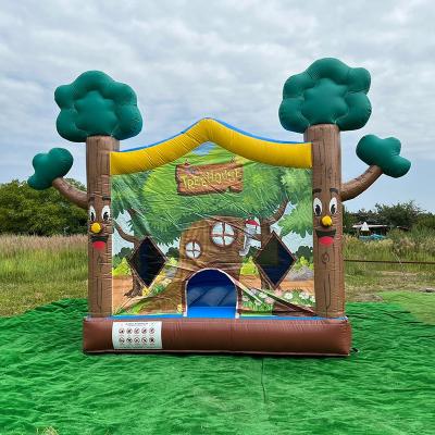 China 14 Jaar Op Geslacht Neutraal PVC opblaasbaar boomhuis Bounce House Kasteel voor commercieel gebruik Te koop