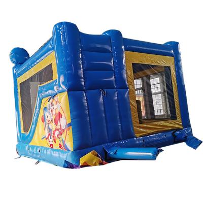 Cina Castiglia gonfiabile in PVC per bambini con scivolo asciutto e scivolo da arrampicata in vendita