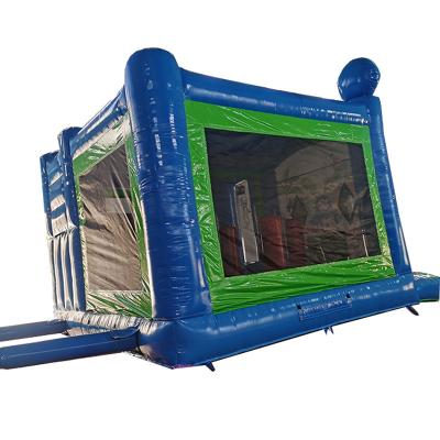 Cina Colore personalizzato Tema pirata in PVC commerciale Inflatabile Castello gonfiabile con scivolo asciutto in vendita