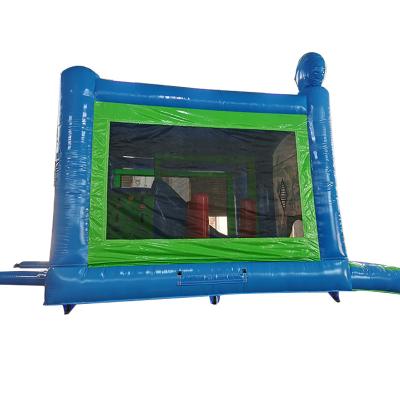 Cina Colore personalizzato Tema pirata in PVC commerciale Inflatabile Castello gonfiabile con scivolo asciutto in vendita