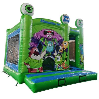Cina PORTABLE 18ft Monsters Inc. Casa gonfiabile con scivolo asciutto e piccoli ostacoli in vendita