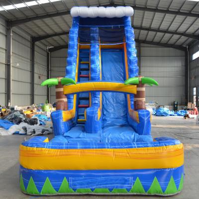 Cina Piscina giungla scivolo gonfiabile per grandi parchi acquatici casa a rimbalzo noleggio commerciale in vendita