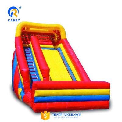 China Large Outdoor Inflatable Jumping Slides with Customized Size and PVC Tarpaulin Material for sale