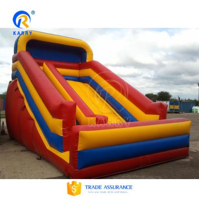 China Large Outdoor Inflatable Jumping Slides with Customized Size and PVC Tarpaulin Material for sale