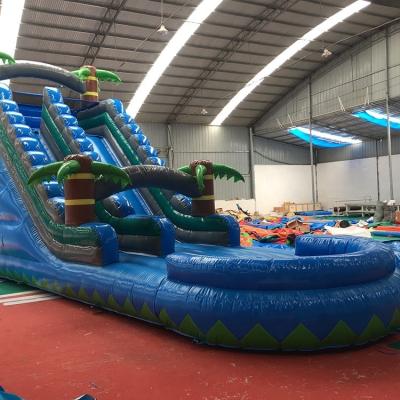 China Unisex Bouncy House Slide Inflatable Jumping Air Bouncer Slide for Pool 5-10 Passengers for sale