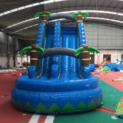 China Unisex Bouncy House Slide Inflatable Jumping Air Bouncer Slide for Pool 5-10 Passengers for sale