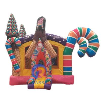 China Unisex Inflatable Toddler Bounce House PORTABLE Candy House PVC Bouncy Castle with Blower for sale