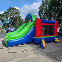 China Back Garden Amusement Equipment Customized Logo Acceptable Inflatable Bouncing Castle for sale