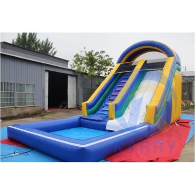 China Kids' Dream Come True Inflatable Water Slide with D-rings and Repair Kits for sale