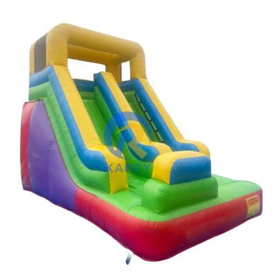 China Max Capacity 100-500kg Inflatable Small Slide Bouncer Castle for Kids' Party Rental for sale