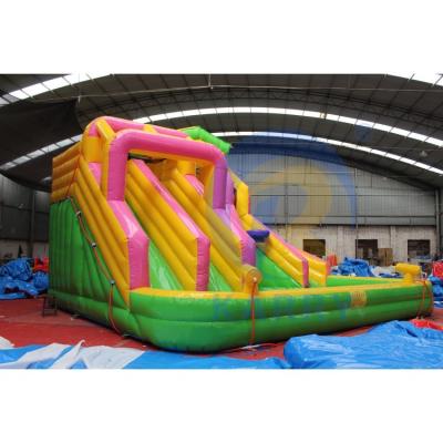 China Allowable Passenger 5-10 Children Can Enjoy This Popular Inflatable Water Slide for sale