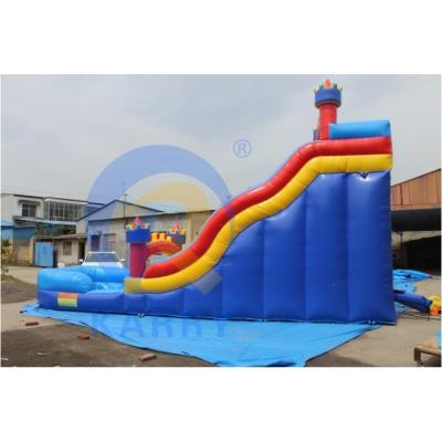 China Inflatable Water Slides with CE Standard Air Blower and Party Building Block Design for sale