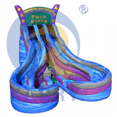 China T/T Payment Terms PVC Inflatable Bounce House Park Water Slide for Adult and Children for sale