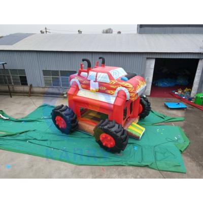 China 0.55mm PVC Inflatable Slide Jumping Toy Style for Outdoor Castle Toy in Amusement Park for sale