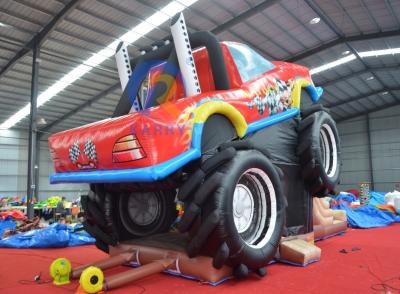 China 0.55mm PVC Inflatable Slide Jumping Toy Style for Outdoor Castle Toy in Amusement Park for sale