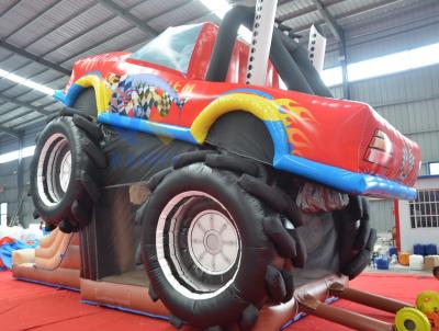China 0.55mm PVC Inflatable Slide Jumping Toy Style for Outdoor Castle Toy in Amusement Park for sale