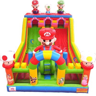 China Outdoor Inflatable Slides for Kids Unisex Customized Size Bouncy Castle Playground for sale