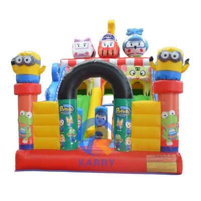 China Unisex Inflatable Bounce House with Slide and Blower The Perfect Addition to Your Event for sale