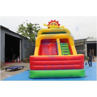 China CE EN14960 Certified Inflatable Bouncy Castle With Slide and Swimming Pool for Children for sale