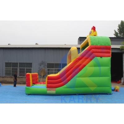 China CE EN14960 Certified Inflatable Bouncy Castle With Slide and Swimming Pool for Children for sale