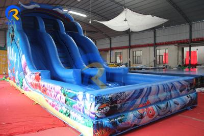 China Large Inflatable Playground Jumping Bouncy Castle with Pool Hot TikTok Fun Guaranteed for sale
