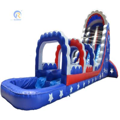 China Get the Best of Both Worlds with Our Large Inflatable Waterslide and Bouncy Castle for sale