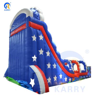 China Get the Best of Both Worlds with Our Large Inflatable Waterslide and Bouncy Castle for sale