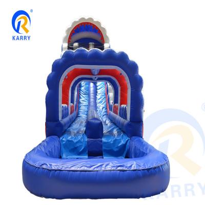 China Get the Best of Both Worlds with Our Large Inflatable Waterslide and Bouncy Castle for sale