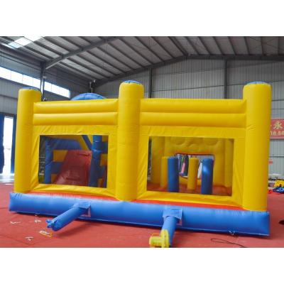 China OEM Accepted Design Pikachu Inflatable Bouncer Air Water Slide Jumping Bouncy Castle for sale