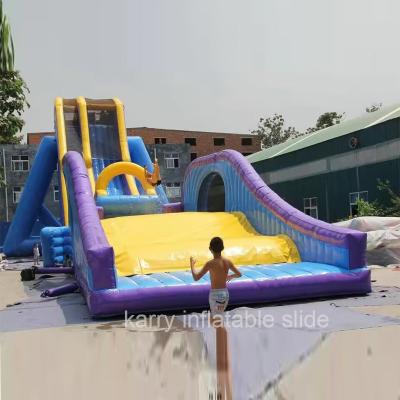 China Large Inflatable Drop Kick Slide for Adults PVC Material Personalized Selection for sale