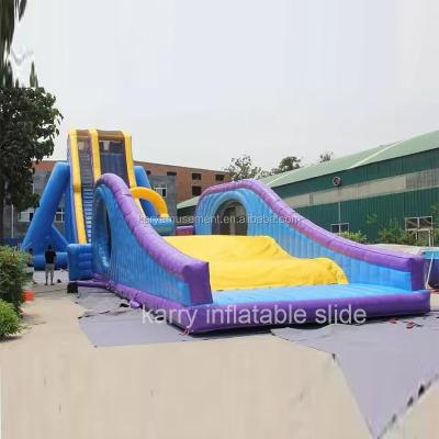 China Large Inflatable Drop Kick Slide for Adults PVC Material Personalized Selection for sale