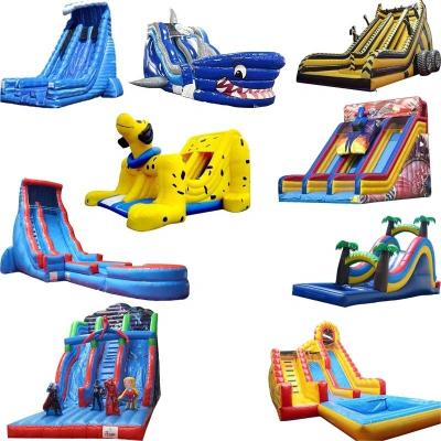 China Featured Inflatable Water Slide with Swimming Pool Collection Best and Clearance for sale