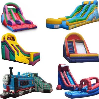 China Featured Inflatable Water Slide with Swimming Pool Collection Best and Clearance for sale