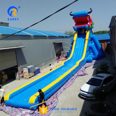 China Large Hippo Inflatable Water Slide for School Occasion Super Slip Slide Clearance for sale
