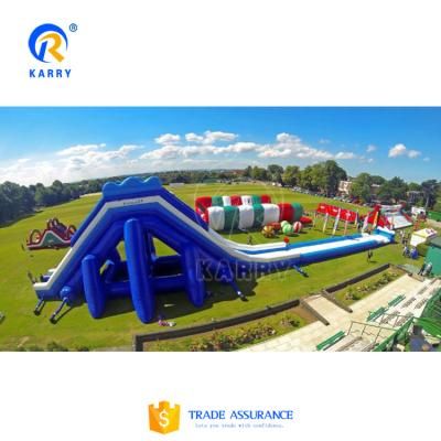 China Large Hippo Inflatable Water Slide for School Occasion Super Slip Slide Clearance for sale