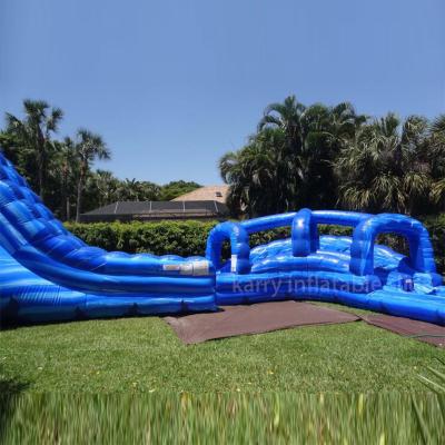 China Thrill of a Lifetime with Our 32ft Tall Cyclone Inflatable Pool Slide for sale