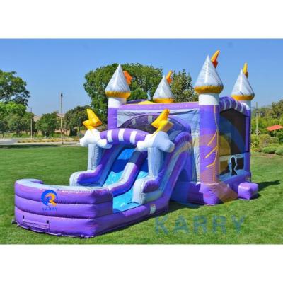 China Thunder Water Slide and Purple Bounce House Repair Kits Included for Easy Maintenance for sale