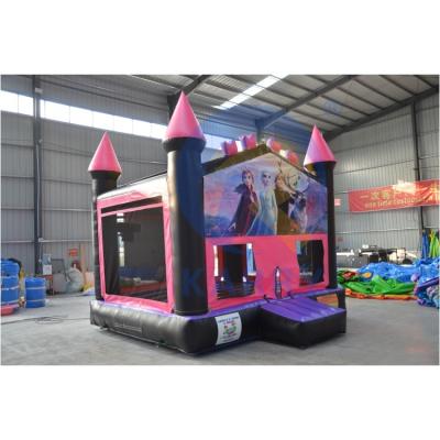 China Module With Slide Bounce House for Sea Air Express Shipping and 0.55mm PVC Tarpaulin for sale