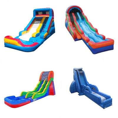 China 5*11*6m Inflatable Water Slide Bouncer Combo with Pool and Ladder for sale