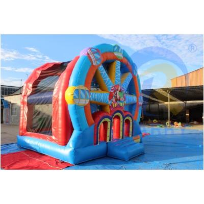 China Amusement Park Inflatable Equipment Ferris Wheel and Bounce House for Children's Play for sale